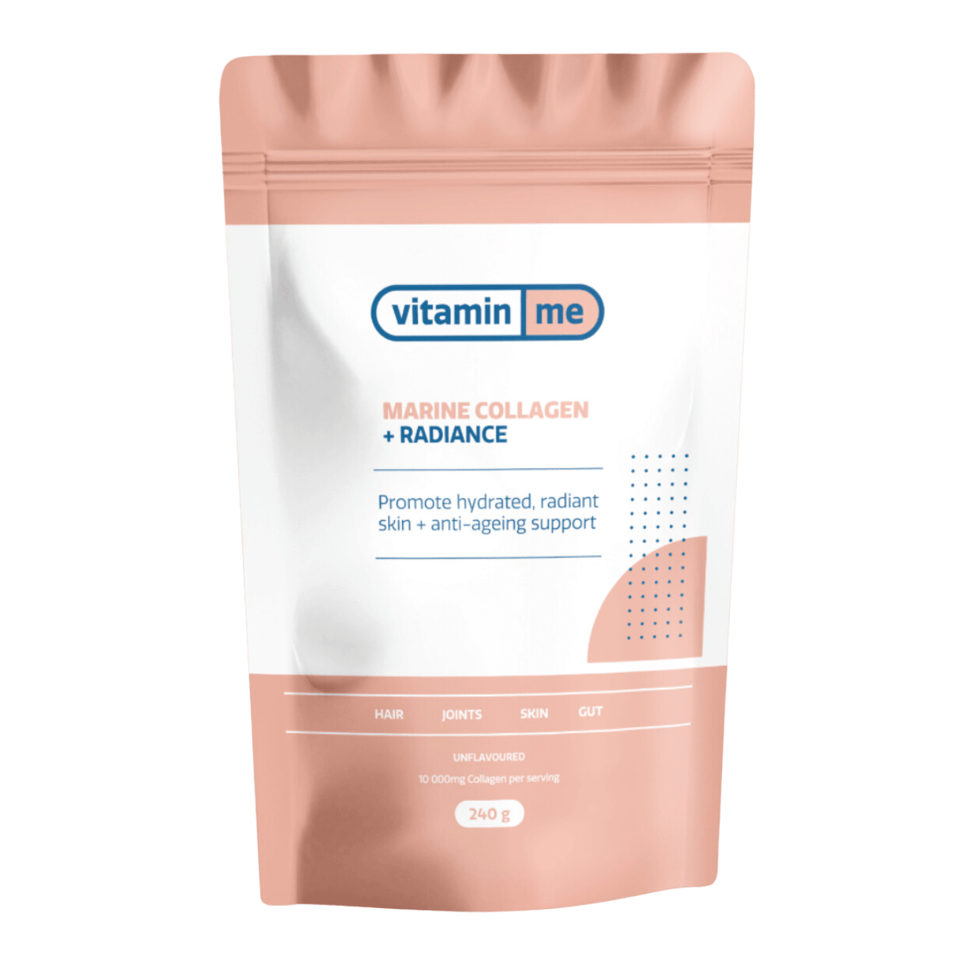 Vitamin Me Marine Collagen + Radiance Unflavoured 240g - Heal Health ...
