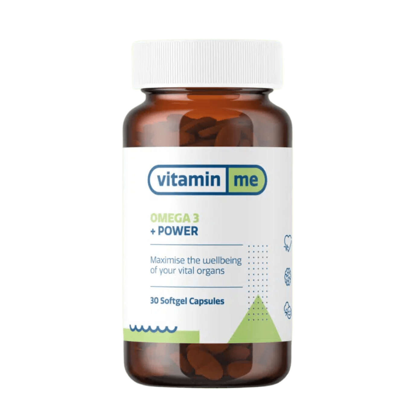 Vitamin Me Omega 3 + Power (30 Capsules) - Heal Health Warehouse
