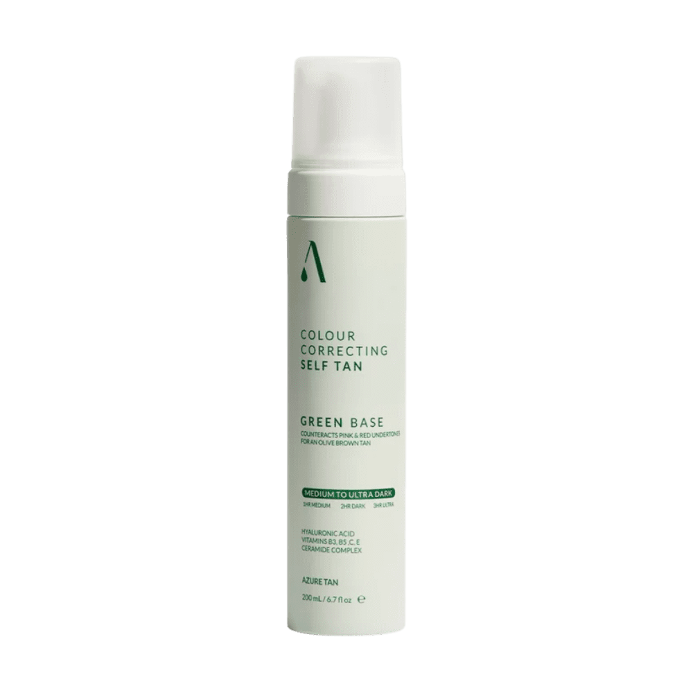 Azure Self Tan Mousse - Green Base 200ml - Heal Health Warehouse