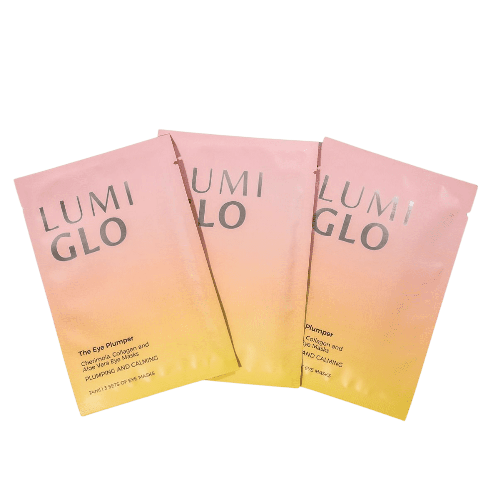 Lumi Glo Eye Plumper - 3 Sets of Eye Mask - Heal Health Warehouse