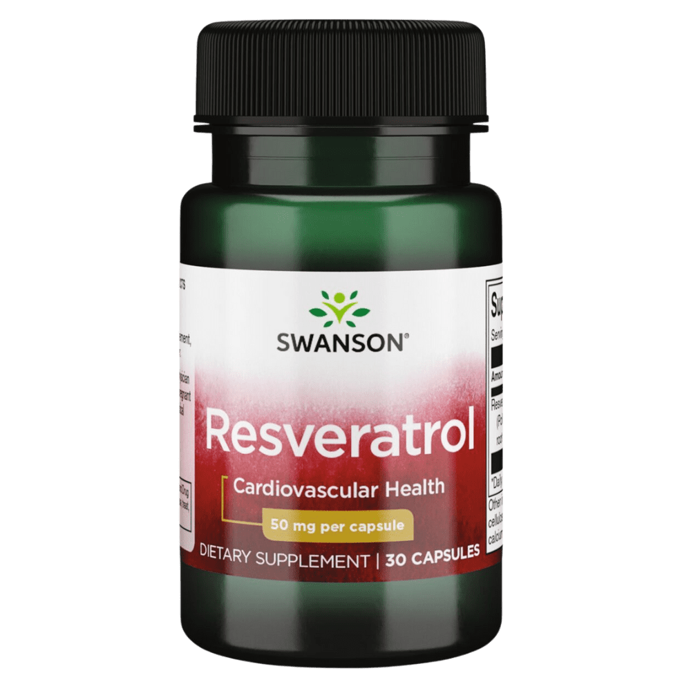 Swanson Resveratrol - 30 Capsules - Heal Health Warehouse